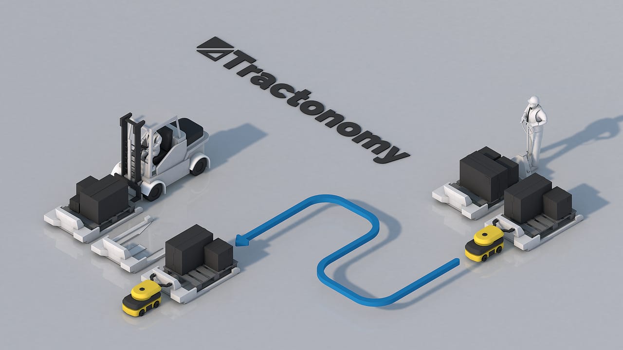 Tractonomy - Autonomous Towing Robots