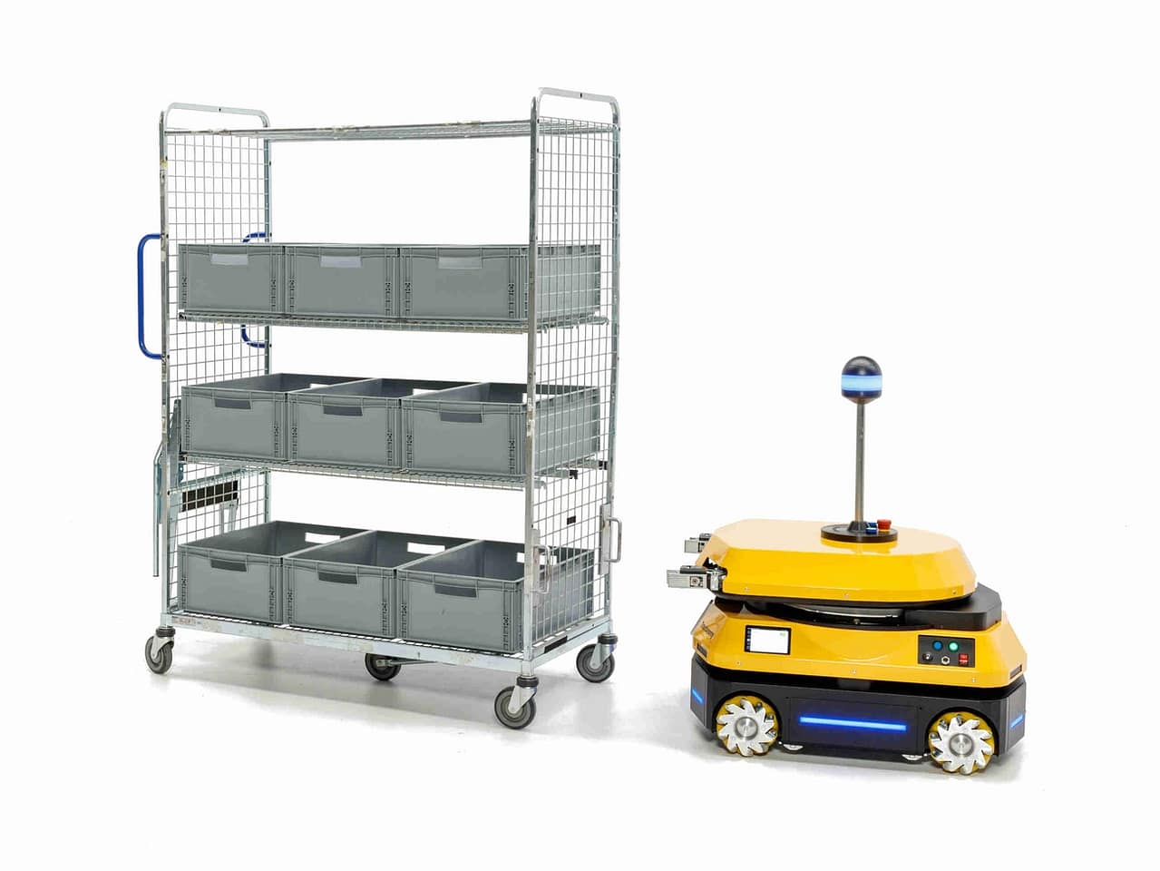 Tractonomy - Autonomous Towing Robots