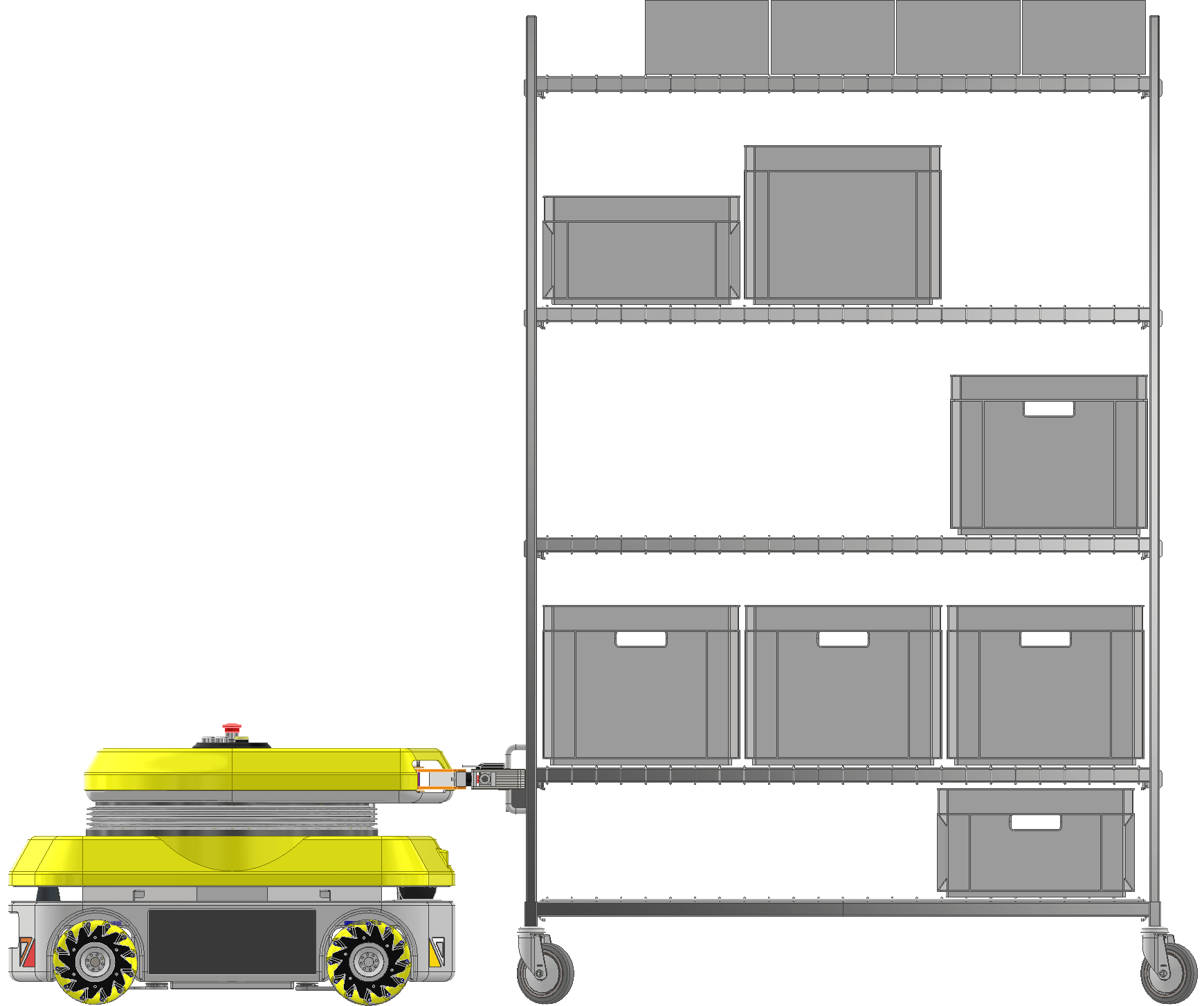 Tractonomy - Autonomous Towing Robots