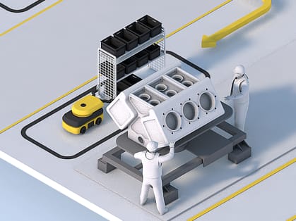 Kit Carts to Assembly Lines - Tractonomy